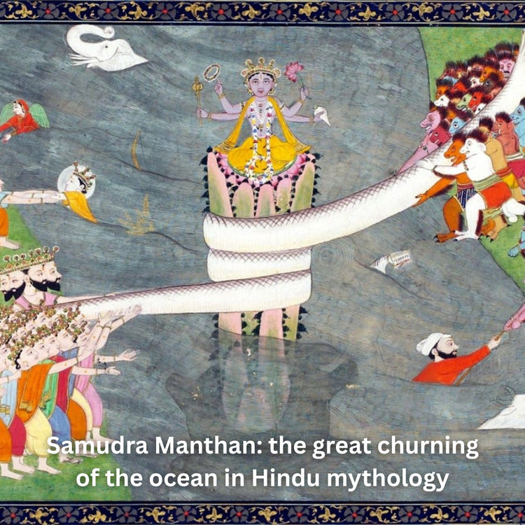 Samudra Manthana: The Great Churning of the Ocean in Hindu Mythology ...